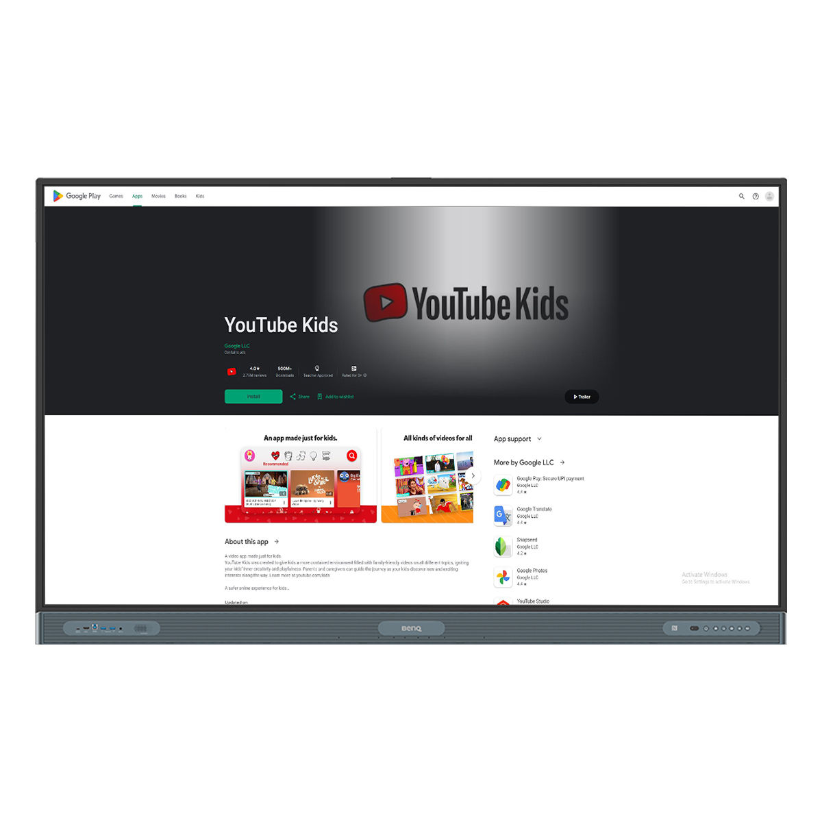 EDLA BenQ Board Pro | RP04 Series (RP6504, RP7504, RP8604) | BenQ Education India